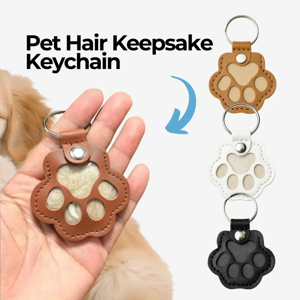 FurEver With You – Pet Hair Keepsake Keychain – DoggoFinds